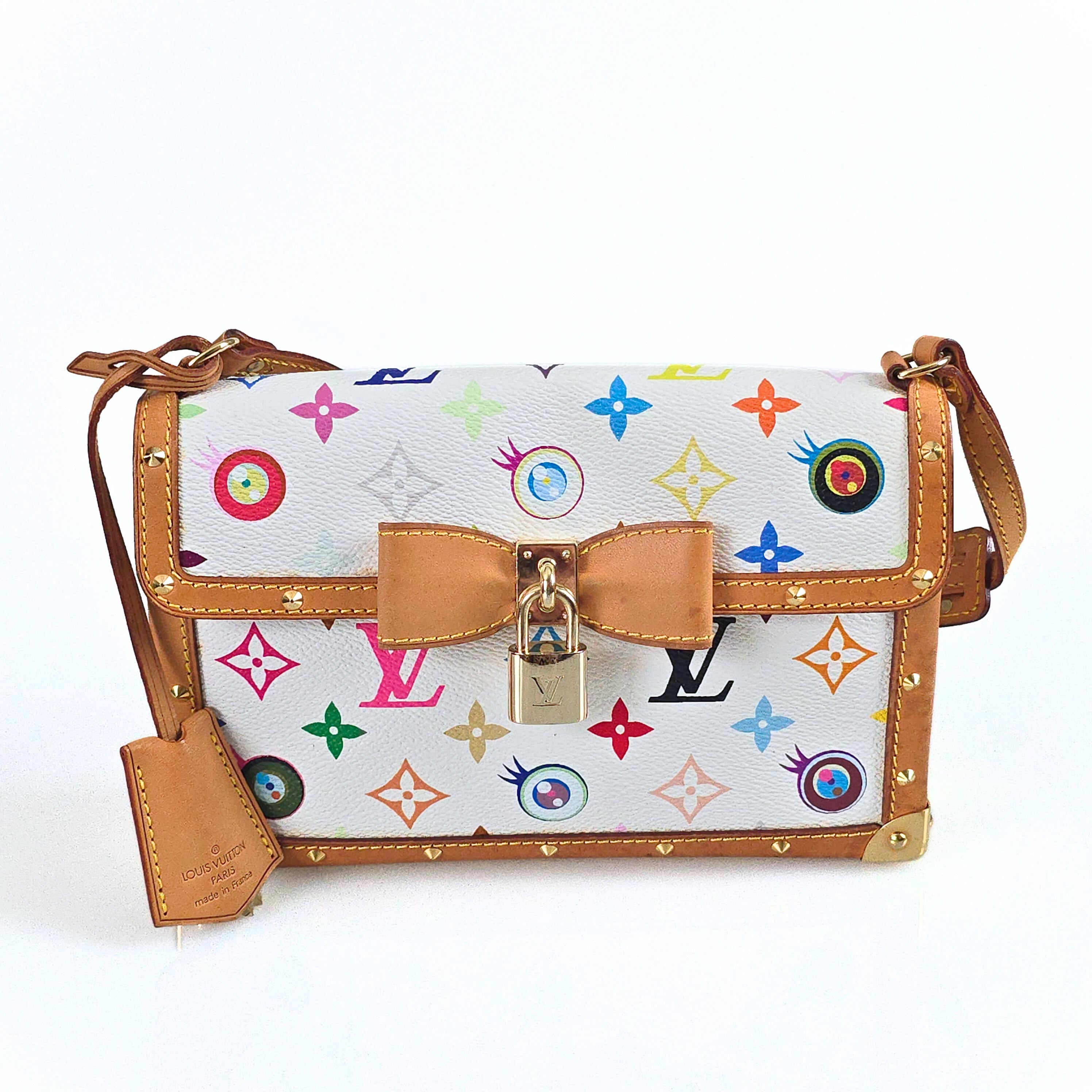Louis Vuitton Limited Edition Takashi Murakami "Eye Miss You" Multicol ...